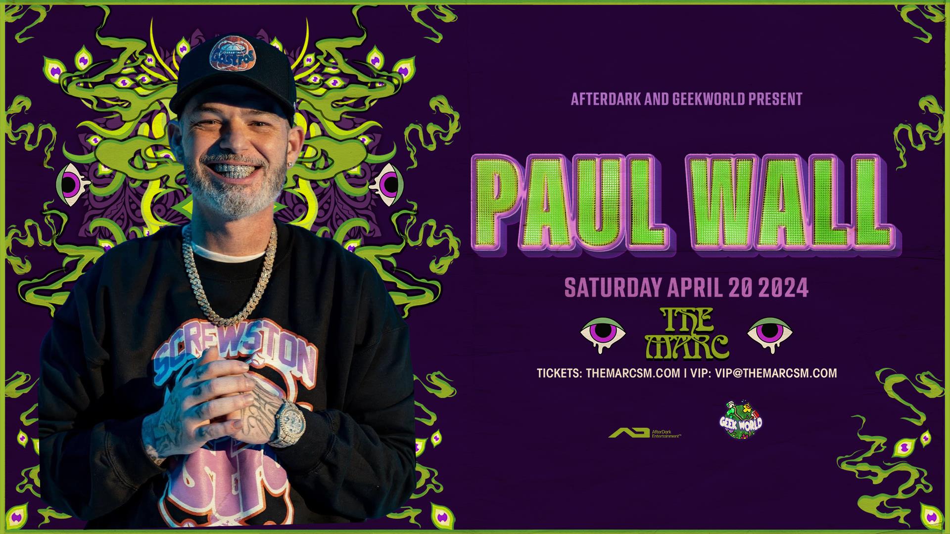 Buy Tickets to 4.20 | Paul Wall at The Marc | San Marcos TX in San ...
