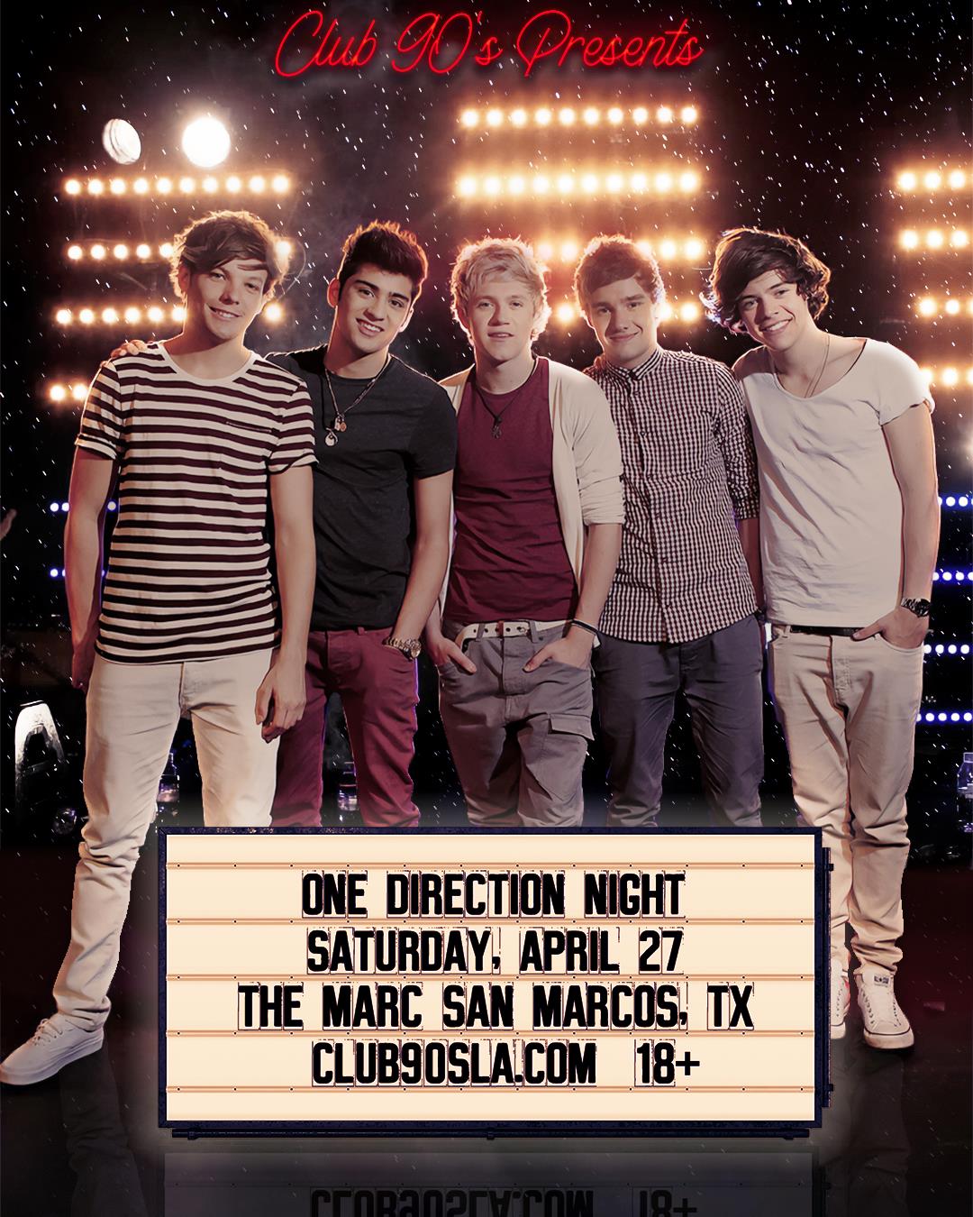 Buy Tickets to 4.27 | One Direction Night presented by Club 90's @ The ...