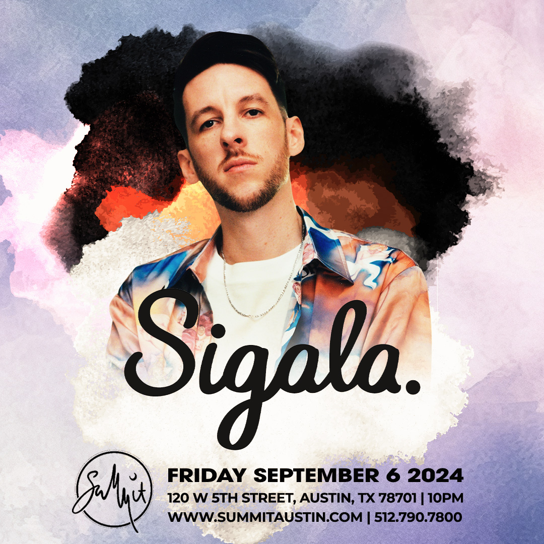 Buy Tickets to Sigala in Austin on Sep 06, 2024