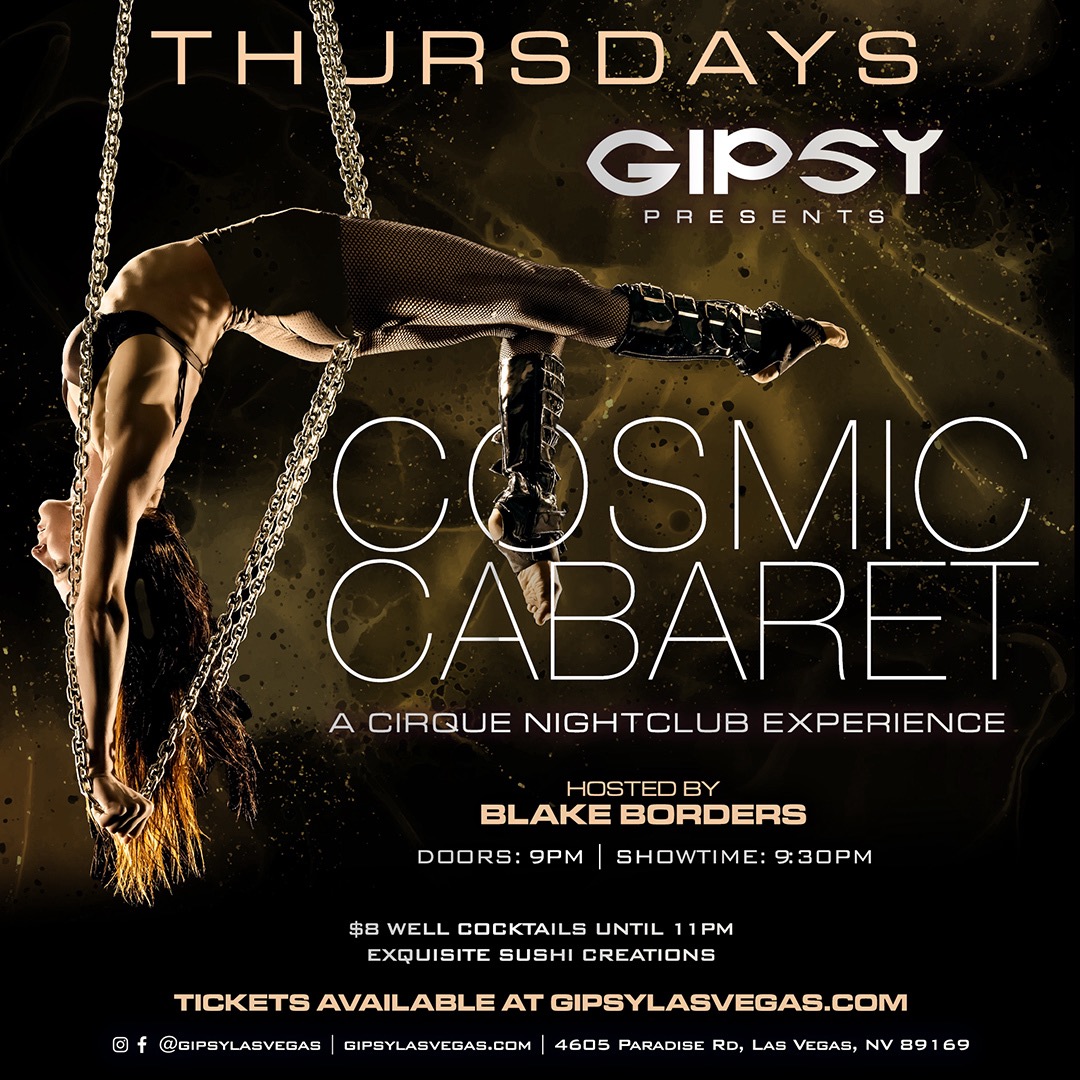 GIPSY PRESENTS: COSMIC CABARET A CIRQUE NIGHTCLUB EXPERIENCE Tickets 05/30/24
