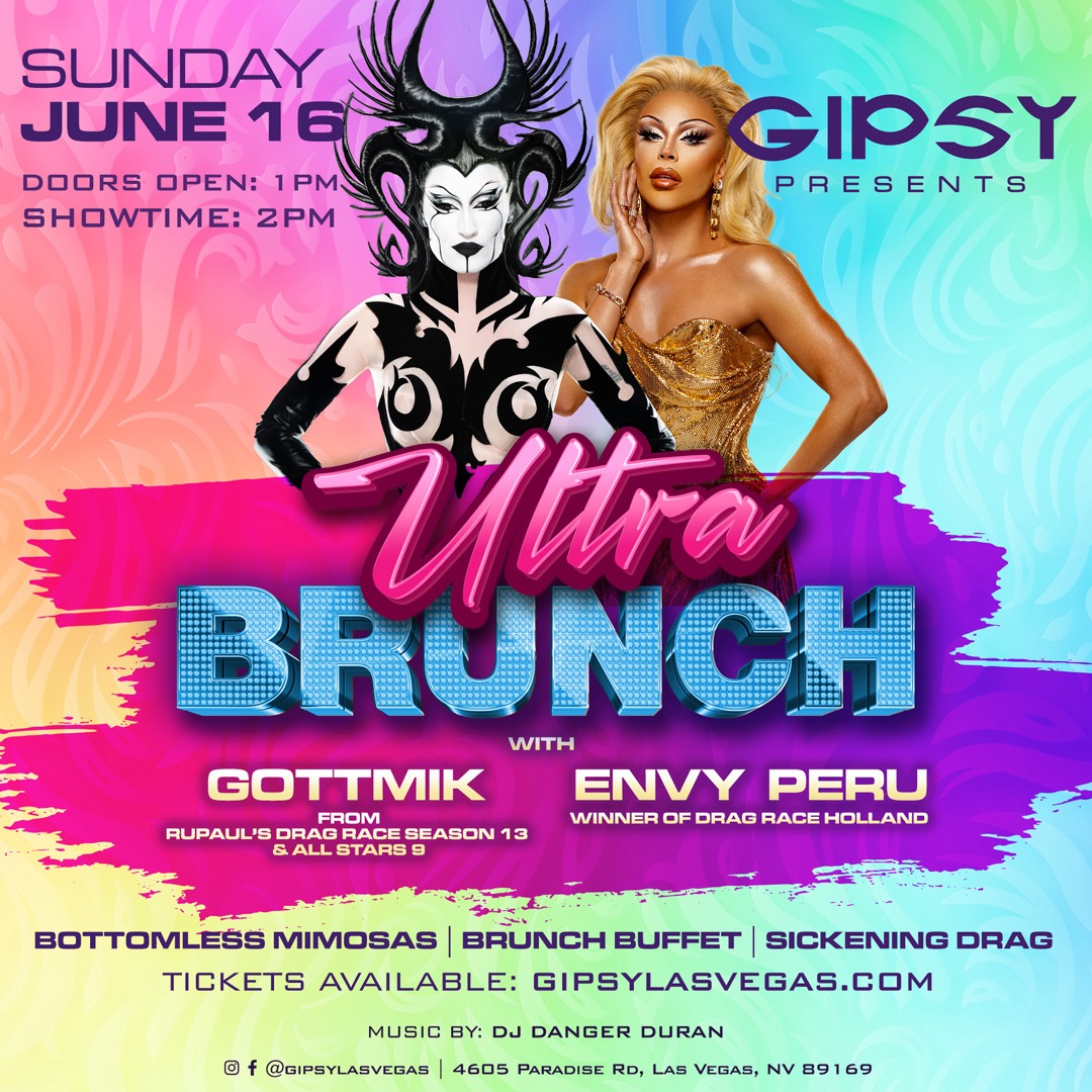Buy Tickets to GIPSY PRESENTS ULTRA BRUNCH FEAT: GOTTMIK and ENVY PERU in Las Vegas on Jun 16, 2024