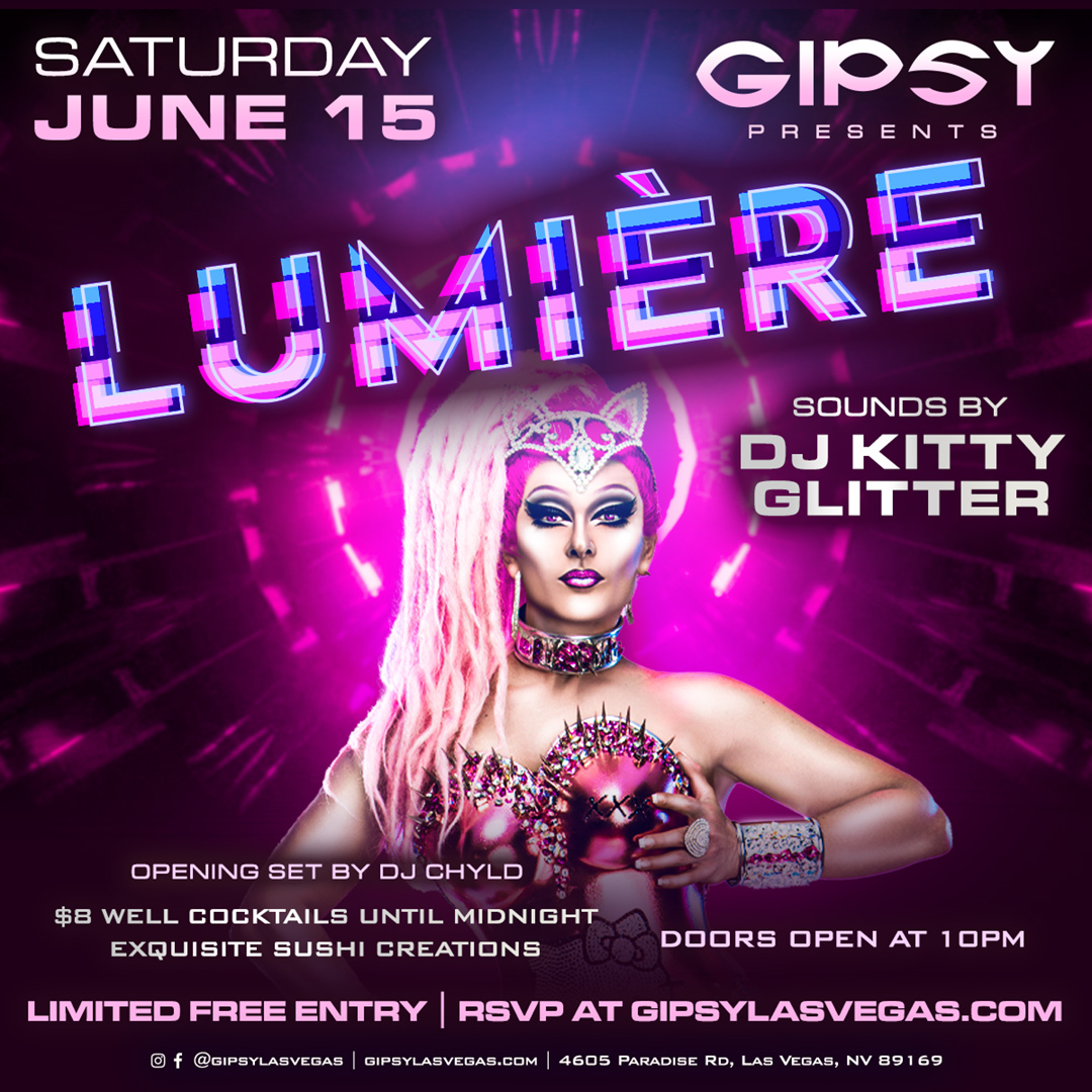 Buy Tickets to GIPSY PRESENTS GOTTMIK FROM RPDR + DJ KITTY GLITTER in Las Vegas on Jun 15, 2024