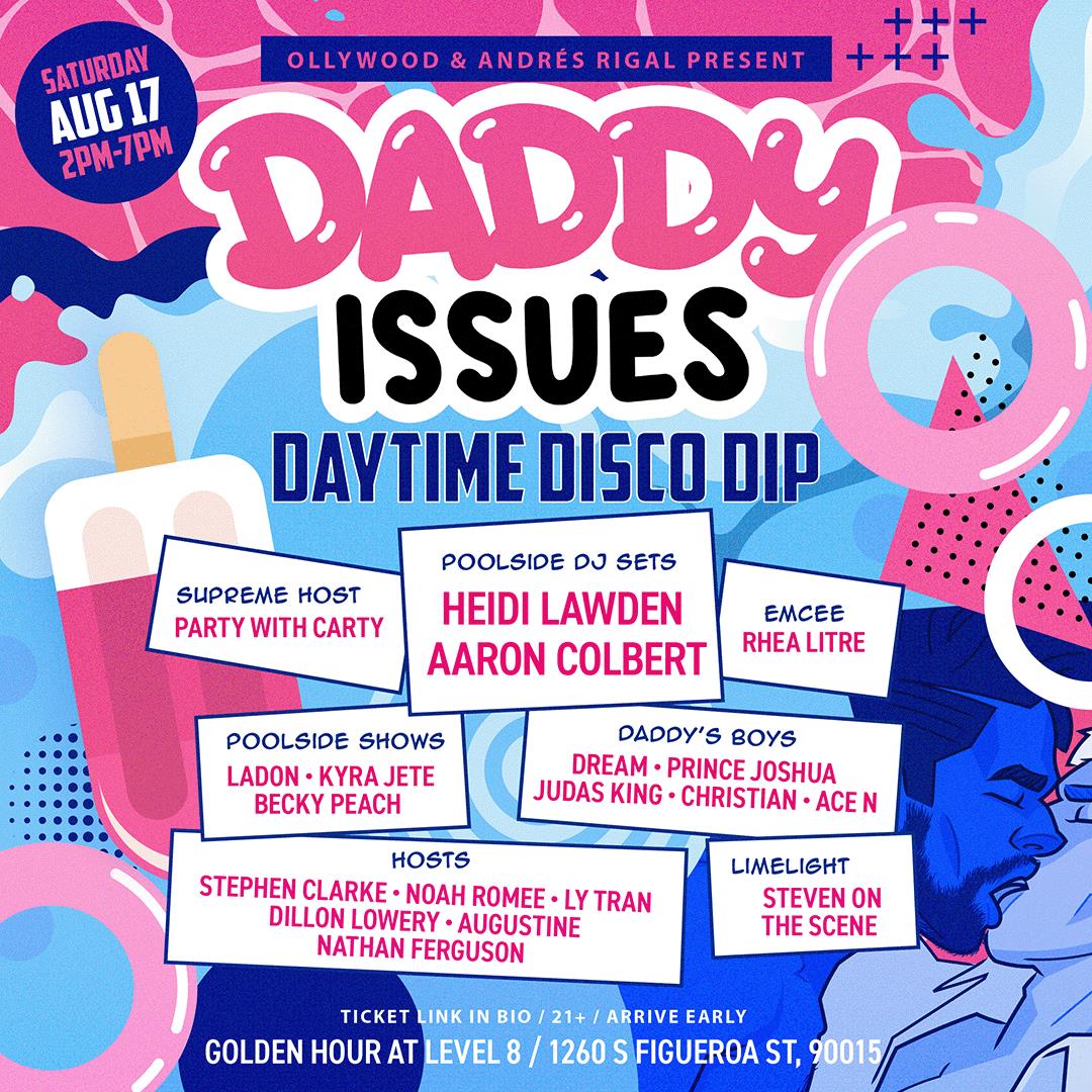 Buy Tickets to DADDY DISCO DIP POOL PARTY in Los Angeles on Aug 17, 2024