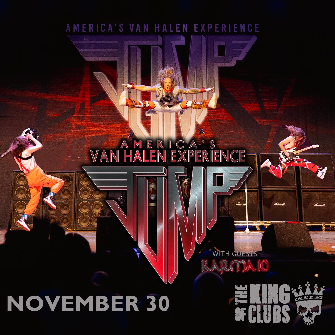 Buy Tickets to JUMP: America's Van Halen Experience in Columbus on Nov ...