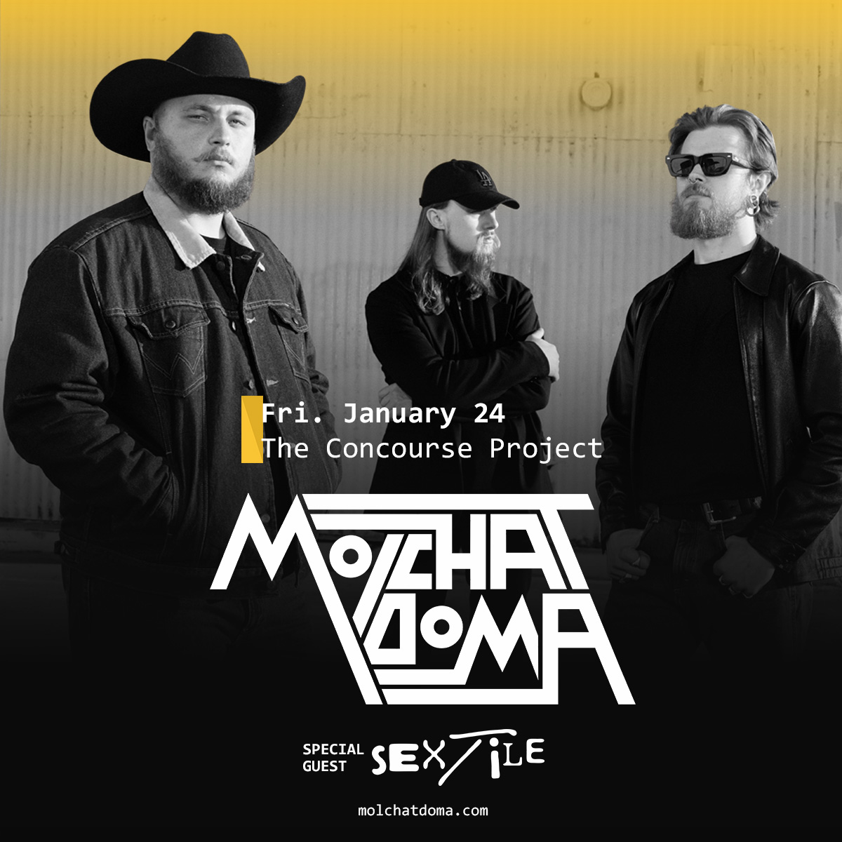 Buy Tickets to Molchat Doma at The Concourse Project in Austin on Jan ...