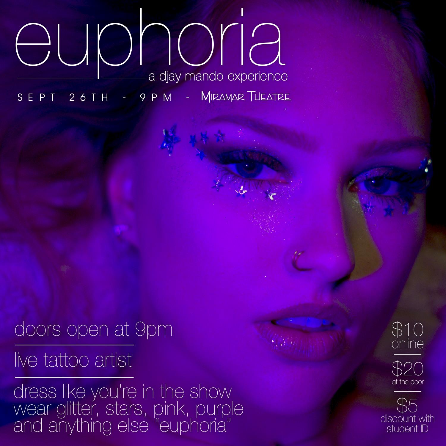 Buy Tickets to Euphoria: A DJay Mando Experience in Milwaukee on Sep 26 ...