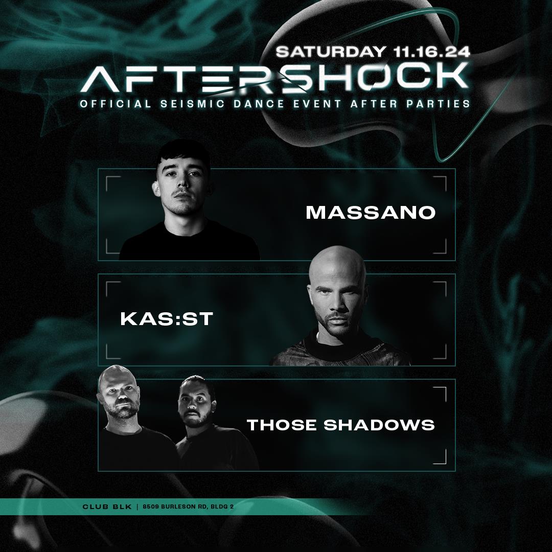 Buy Tickets to Seismic 7.0 Sat Aftershock (Sun AM) at Club BLK in ...