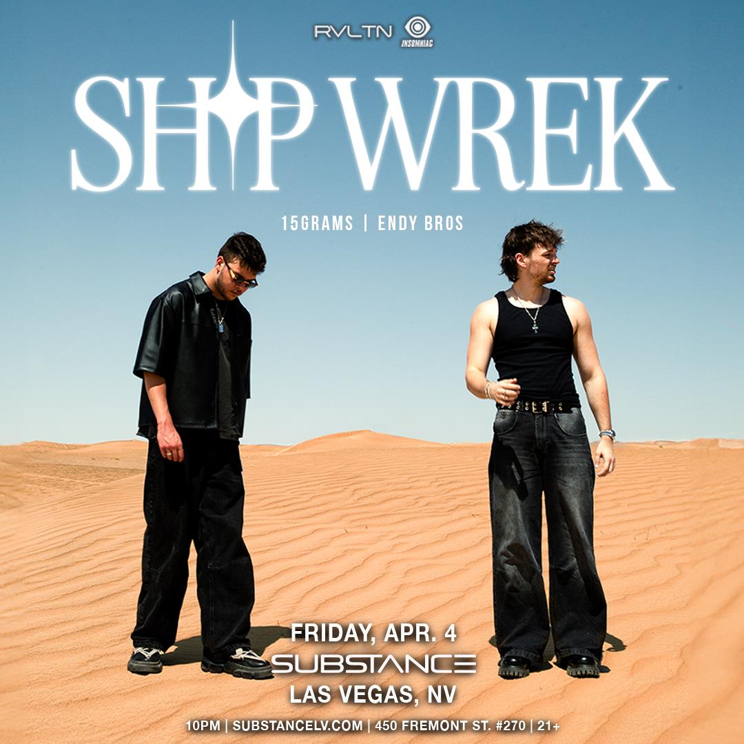 Buy Tickets to RVLTN & Insomniac Presents: SHIP WREK + more! (21+) in Las Vegas on Apr 04, 2025