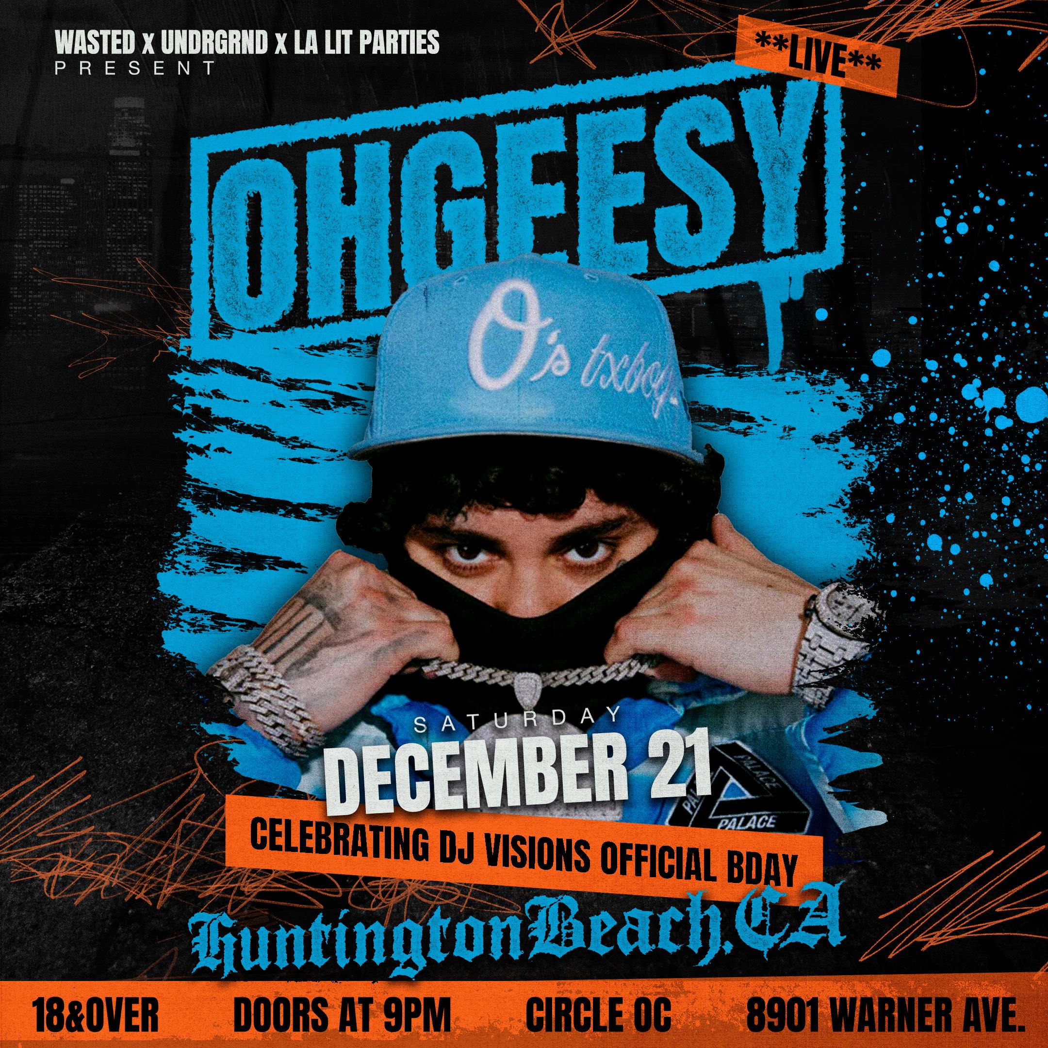 Buy Tickets to OHGEESY performing Live in Huntington Beach in ...