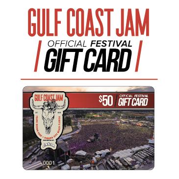 Buy Tickets to Gulf Coast Jam 2025 GIFT CARD in Panama City Beach on May 29, 2025 - Jun 01,2025