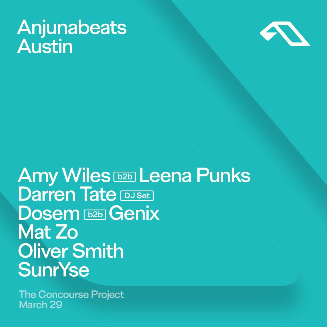 Buy Tickets to Anjunabeats at The Concourse Project in Austin on Mar 29 ...